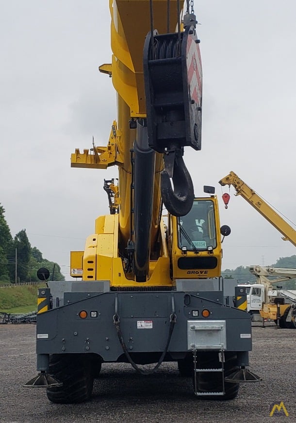 2019 Grove GRT8100 100-Ton Rough Terrain Crane For Sale or Rent Hoists ...