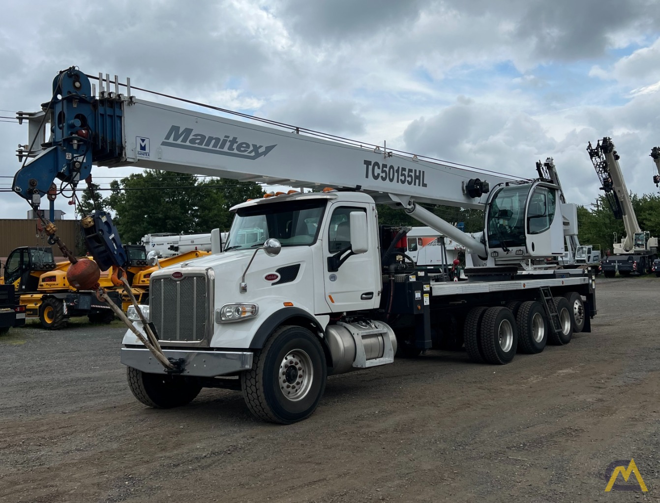 2019 Manitex TC50155HL Boom Truck Crane For Sale or Rent Trucks Hoists ...