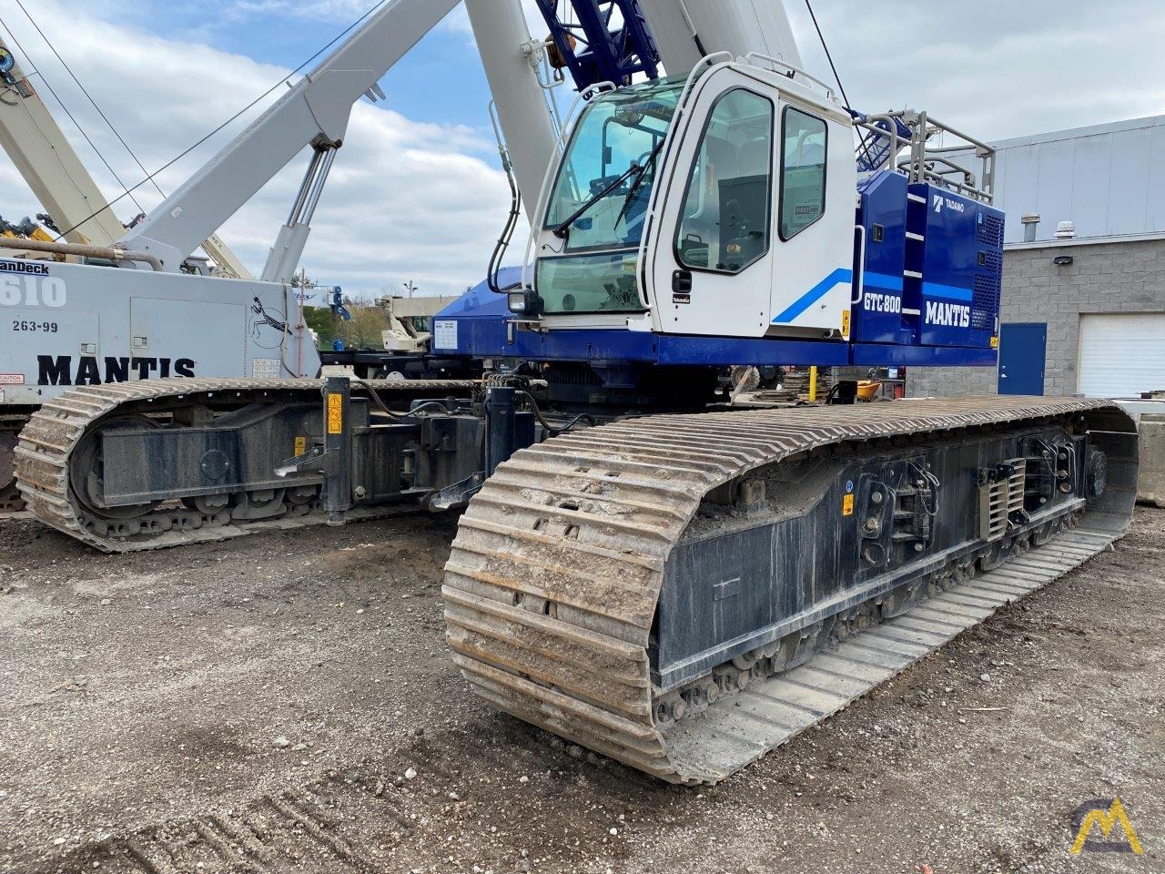 2019 Tadano Mantis GTC-800 88-Ton Telescopic Crawler Crane For Sale ...