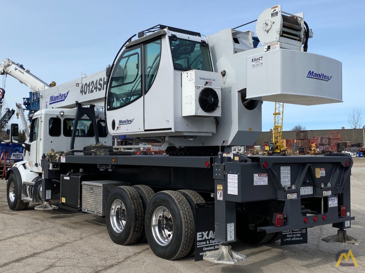 Manitex 40124SHL 40-Ton Boom Truck Crane on Peterbilt 567 For Sale ...