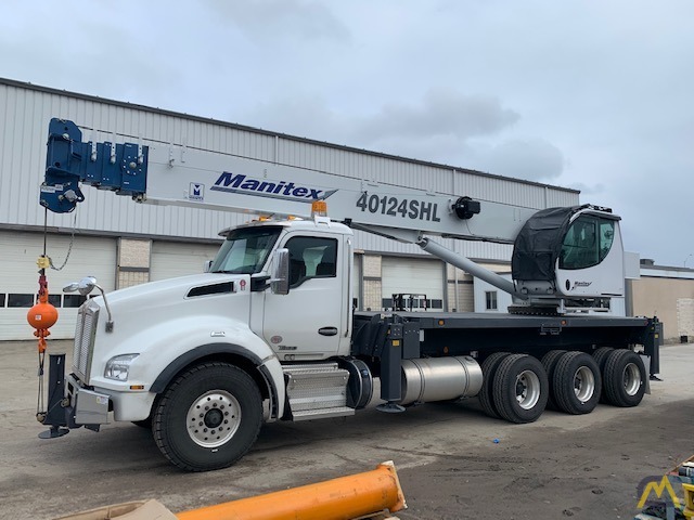 2020 Manitex 40124SHL 40-Ton Boom Truck Crane For Sale or Rent Trucks ...