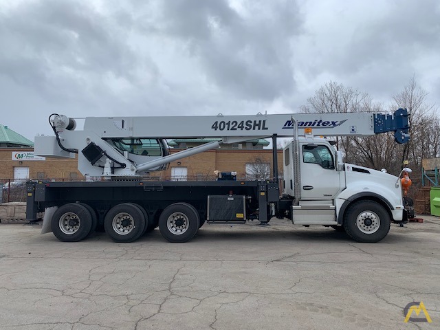 2020 Manitex 40124SHL 40-Ton Boom Truck Crane For Sale or Rent Trucks ...