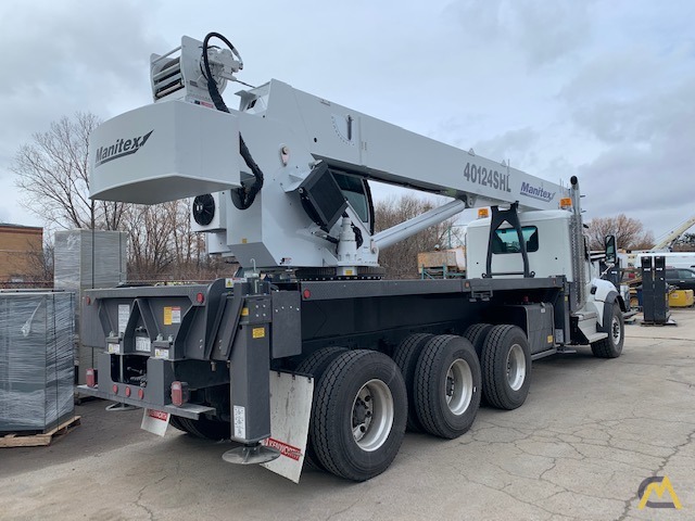 2020 Manitex 40124SHL 40-Ton Boom Truck Crane For Sale or Rent Trucks ...