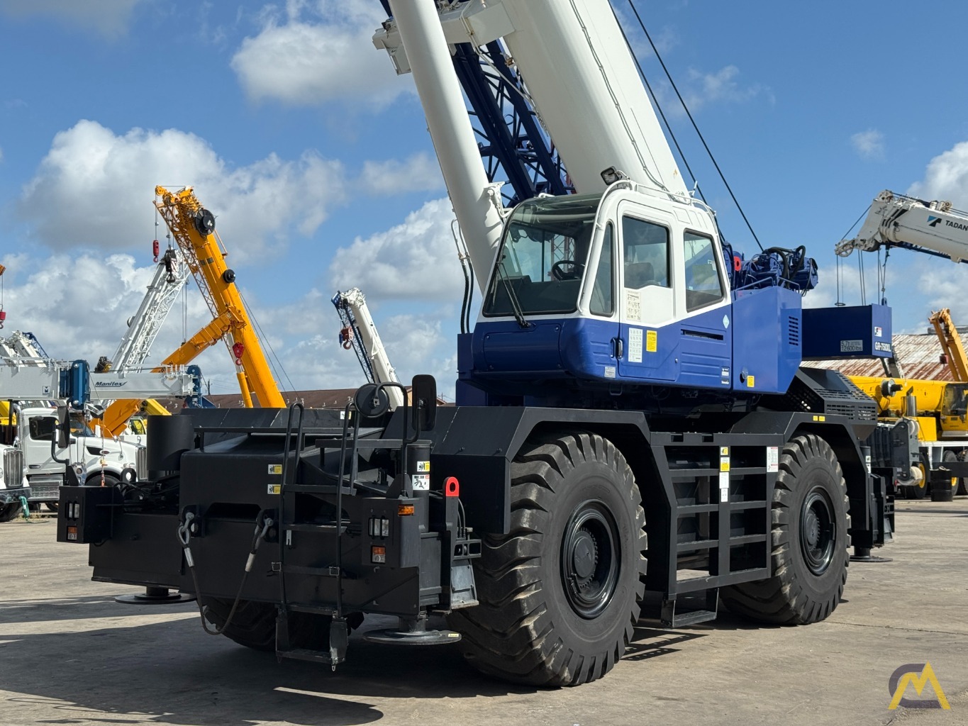 Tadano GR-750XL-3 Rough Terrain Crane For Sale Hoists & Material ...