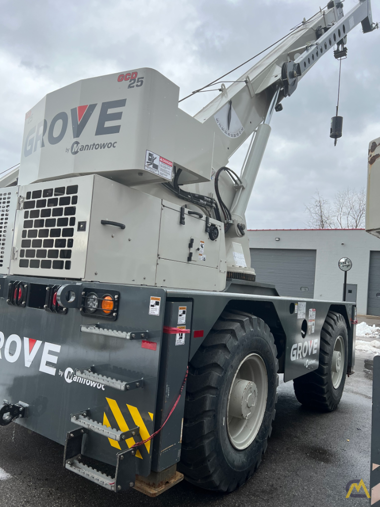 SOLD 2021 Grove GCD25 Carry Deck Crane For Sale or Rent Industrial ...
