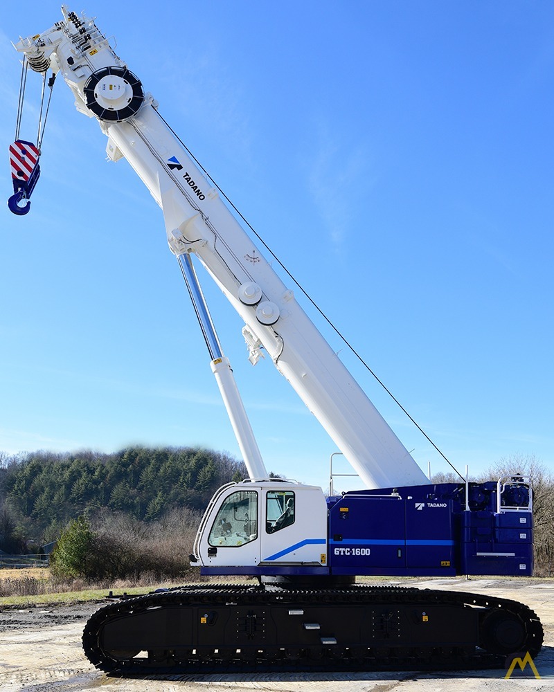NEW 160-Ton TeleCrawler : Tadano Mantis GTC-1600 For Sale Crawler ...