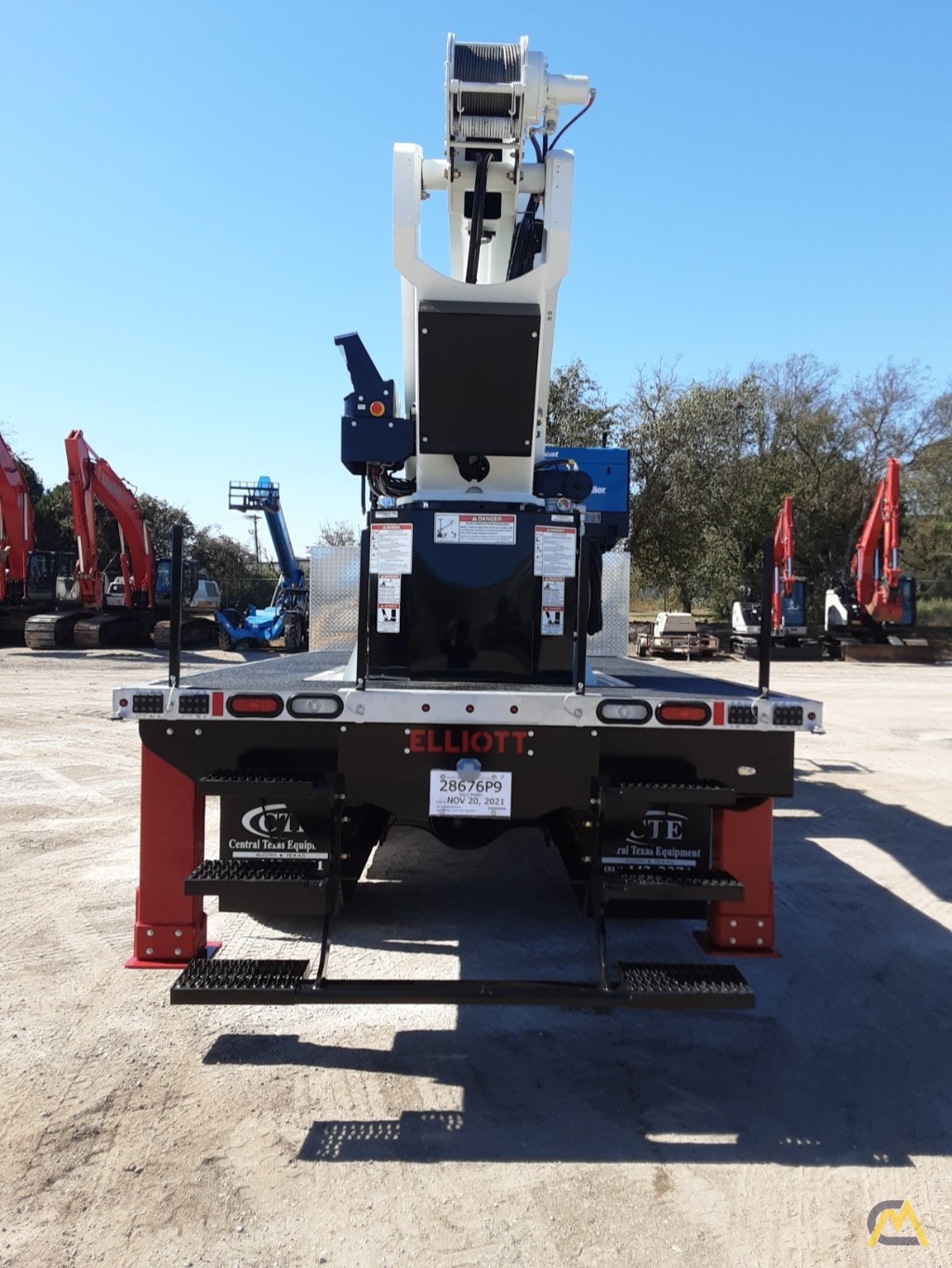 2022 Elliott L65R 65' Telescopic Boom Aerial Bucket Truck on Ford F750 ...