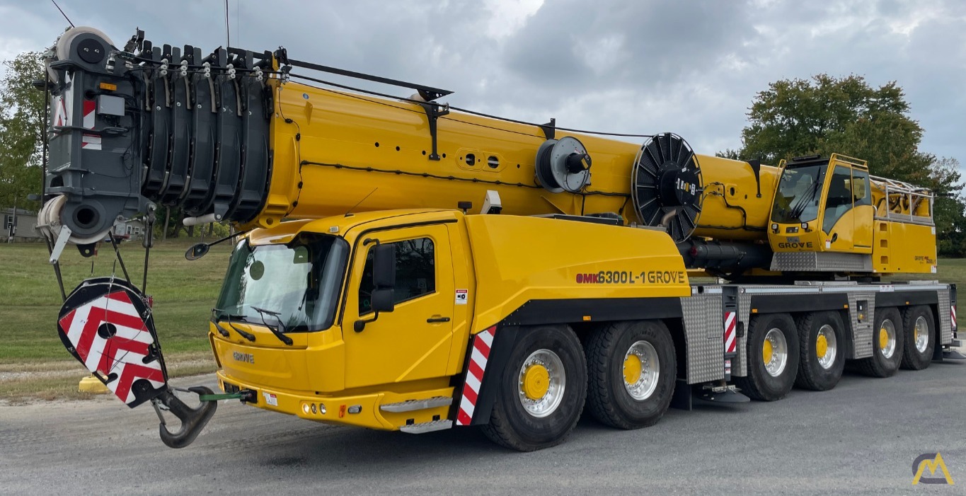 Grove GMK6300L-1 All Terrain Crane For Sale Hoists & Material Handlers 34623 CraneMarket