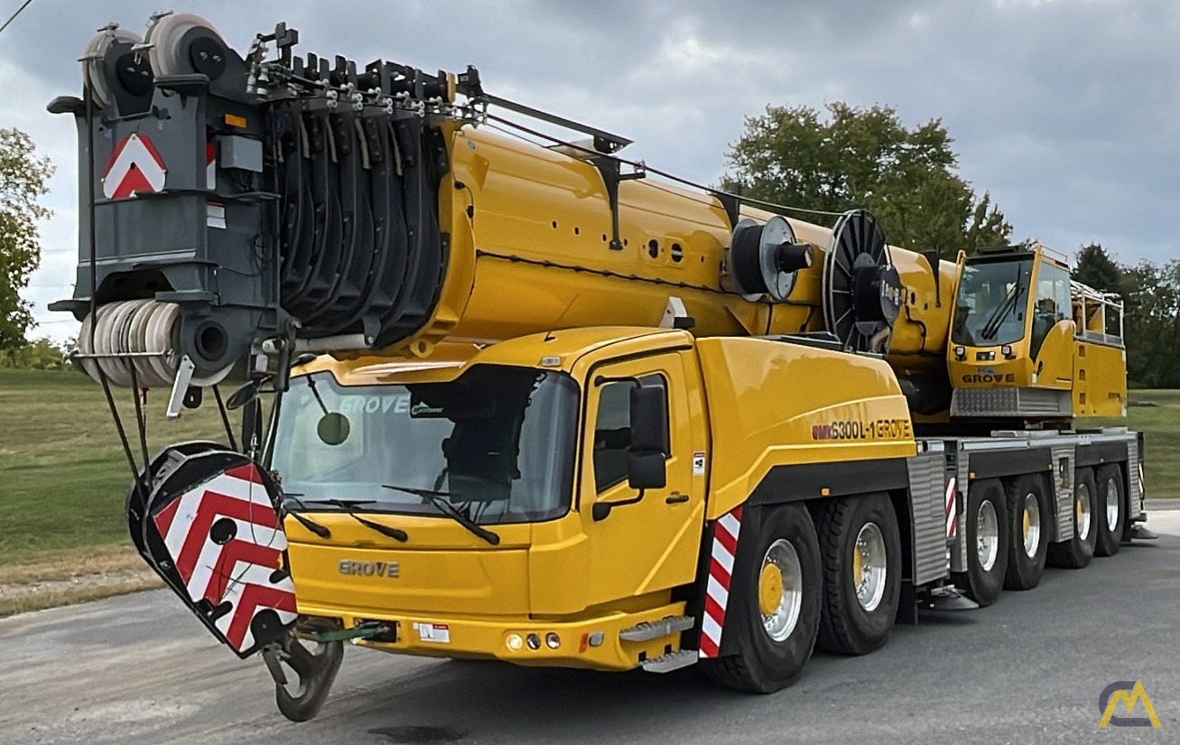 Grove GMK6300L-1 All Terrain Crane For Sale Hoists & Material Handlers ...