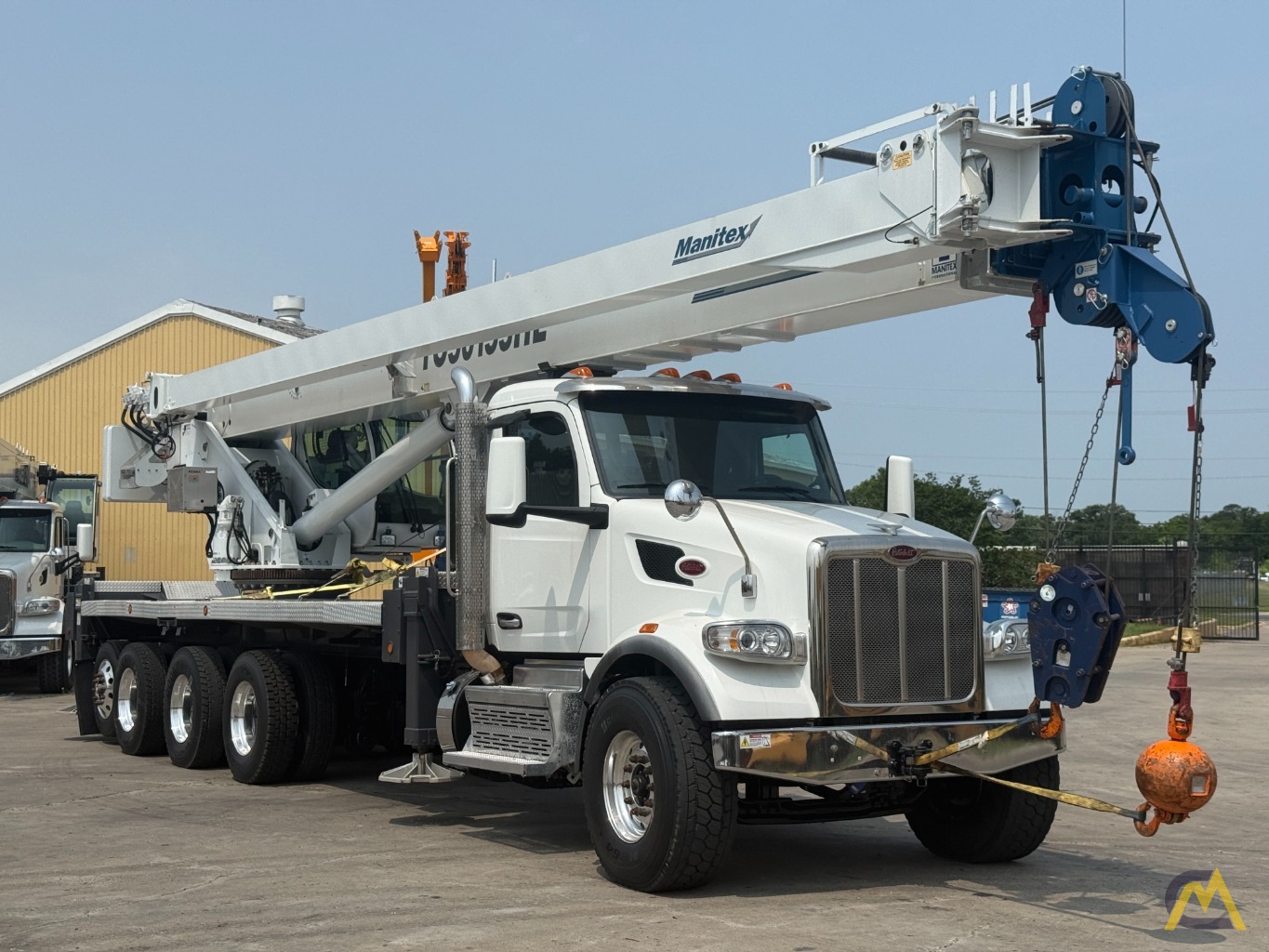 Manitex TC50155HL Boom Truck Crane on Peterbilt For Sale Trucks Hoists ...