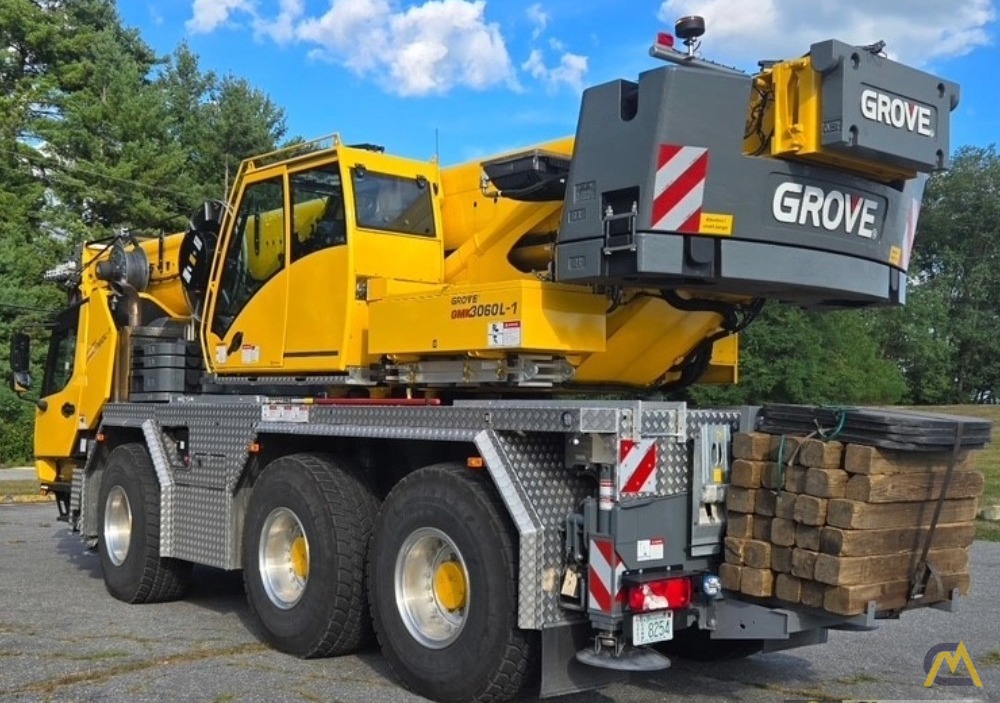 2023 Grove GMK3060L-1 65 Ton Capacity Hydraulic All Terrain Crane For ...