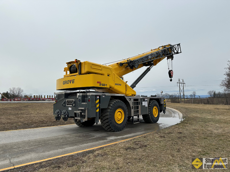 2024 Grove GRT8100 Hydraulic Rough Terrain Crane For Sale or Rent ...