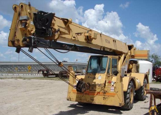 Grove RT58D 20-ton Down Cab Rough Terrain Crane For Sale Hoists ...