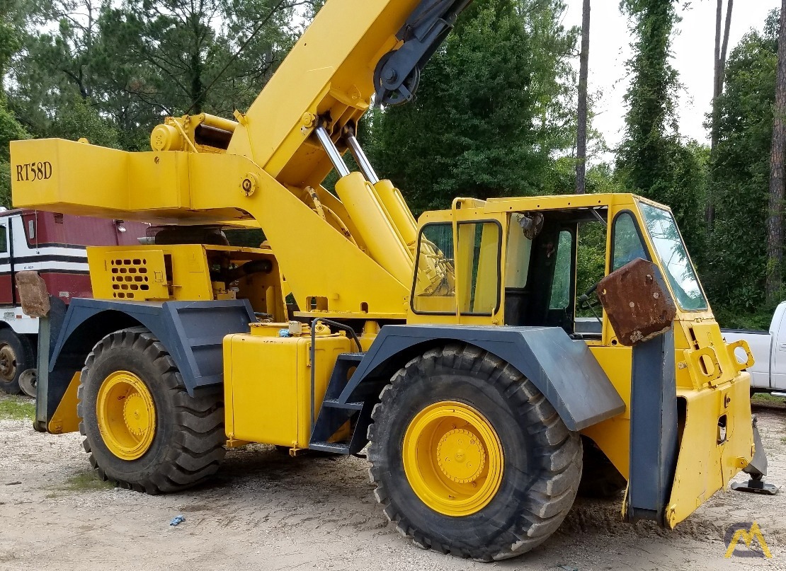 20t Grove RT58D Down Cab Rough Terrain Crane SOLD & Material Handlers ...
