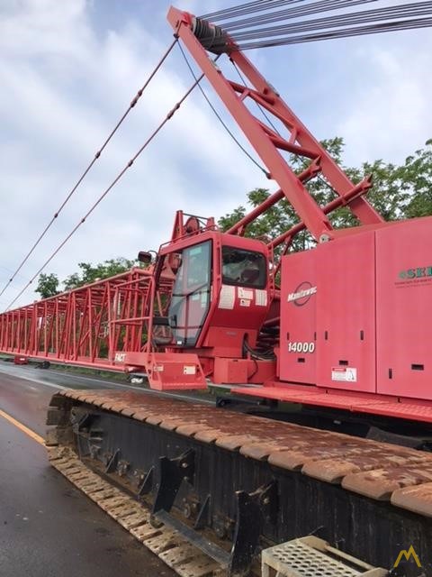 220t Manitowoc 14000 Lattice Boom Crawler Crane For Sale or Rent Hoists ...