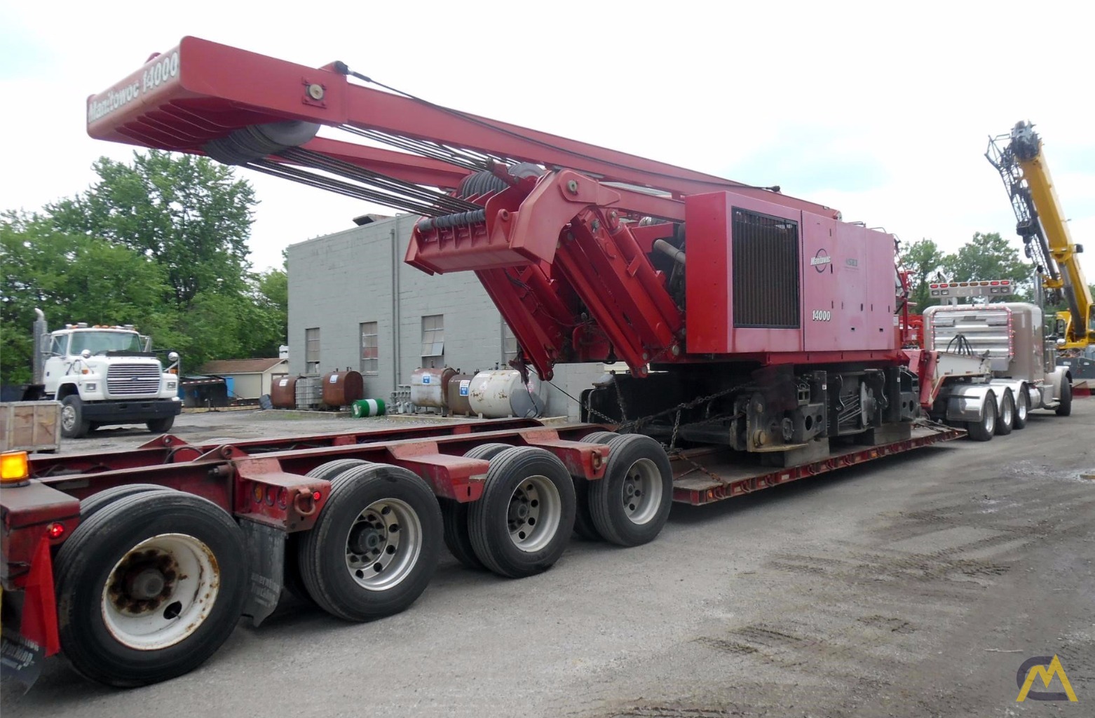 220t Manitowoc 14000 Lattice Boom Crawler Crane For Sale or Rent Hoists ...