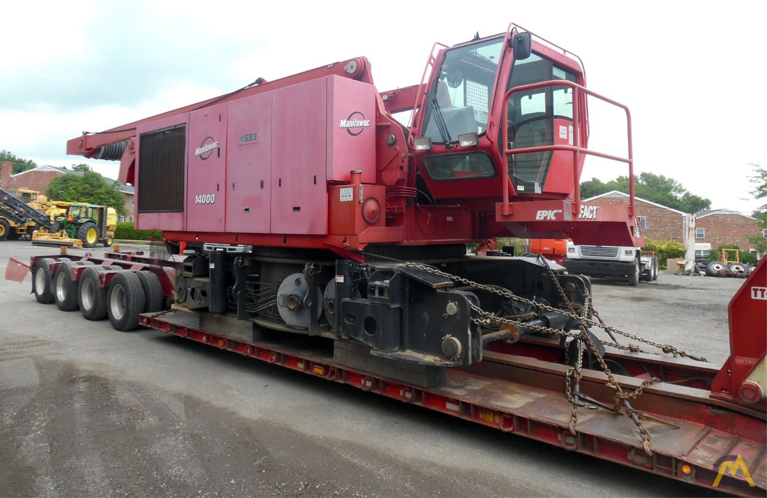 220t Manitowoc 14000 Lattice Boom Crawler Crane For Sale or Rent Hoists ...