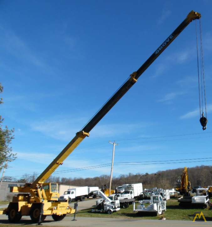 Grove RT522 22-Ton Rough Terrain Crane For Sale Hoists & Material ...