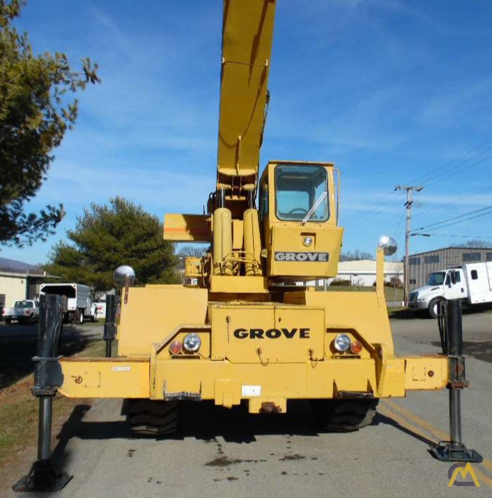 Grove RT522 22-Ton Rough Terrain Crane For Sale Hoists & Material ...