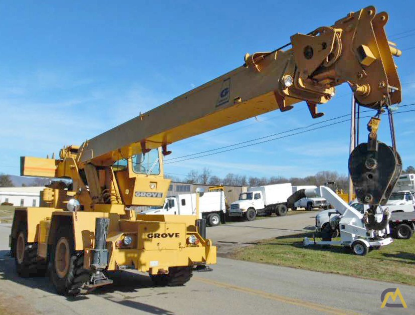 Grove RT522 22-Ton Rough Terrain Crane For Sale Hoists & Material ...