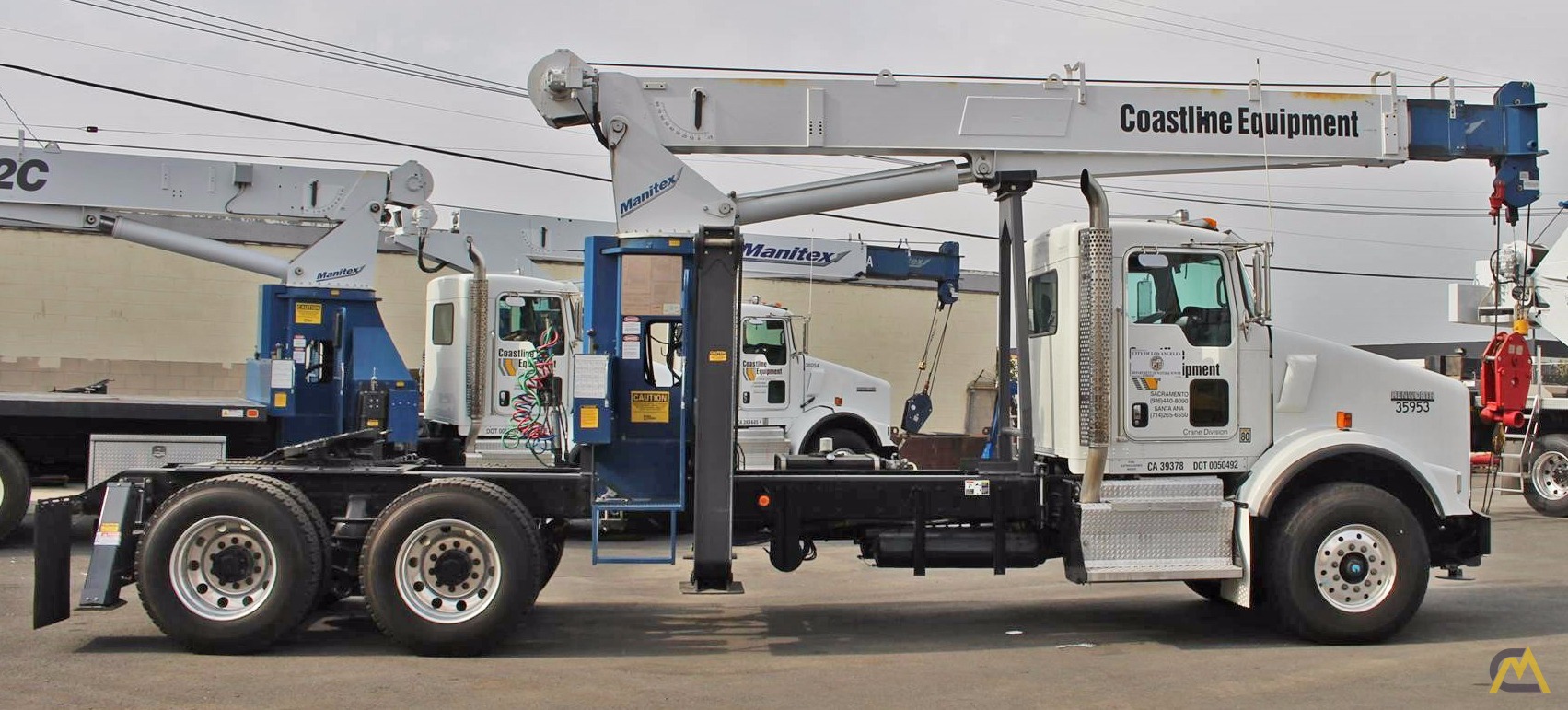 22t Manitex 2250T Boom Truck Crane For Sale or Rent Trucks Hoists ...