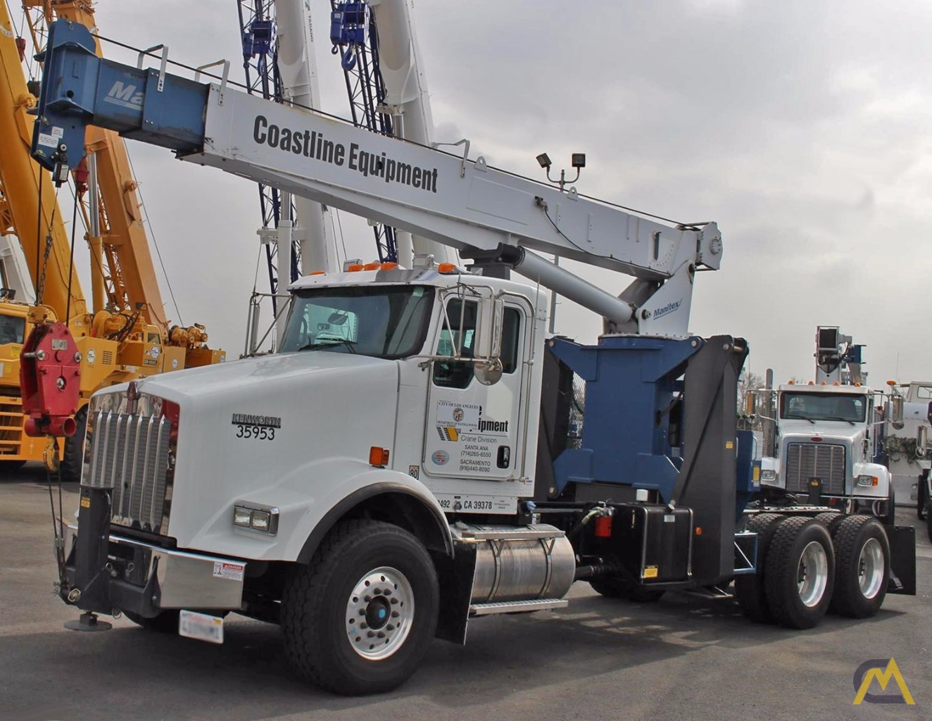 22t Manitex 2250T Boom Truck Crane For Sale or Rent Trucks Hoists ...