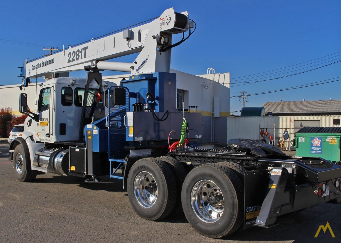 Manitex 2281T 22-Ton Boom Truck Crane For Sale Trucks Hoists & Material ...