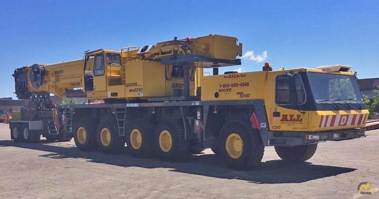 Grove GMK5240 240-ton All Terrain Crane For Sale Hoists & Material ...