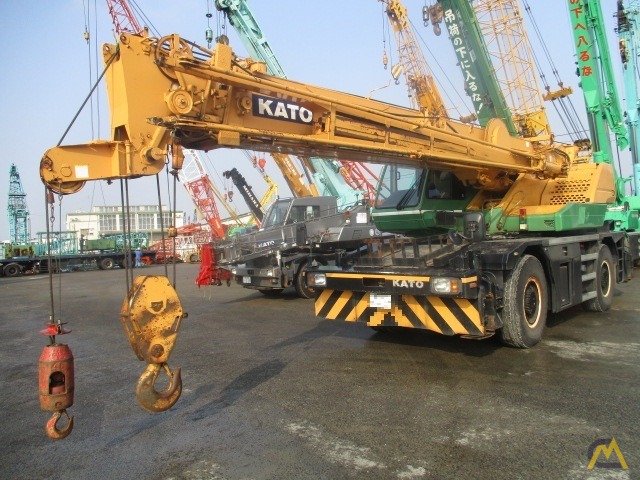 25-ton Kato KR-25H-V5 Rough Terrain Crane For Sale Hoists & Material Handlers 6103 CraneMarket