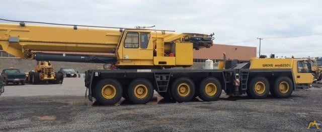 250-ton Grove GMK6250-L All Terrain Crane For Sale Hoists & Material ...