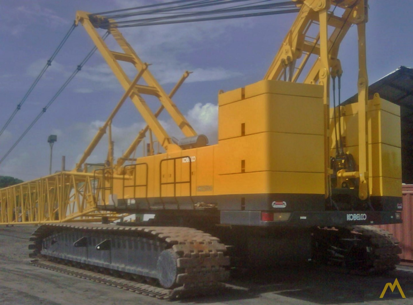 250t Kobelco CKE2500 Lattice Boom Crawler Crane For Sale or Rent Hoists ...