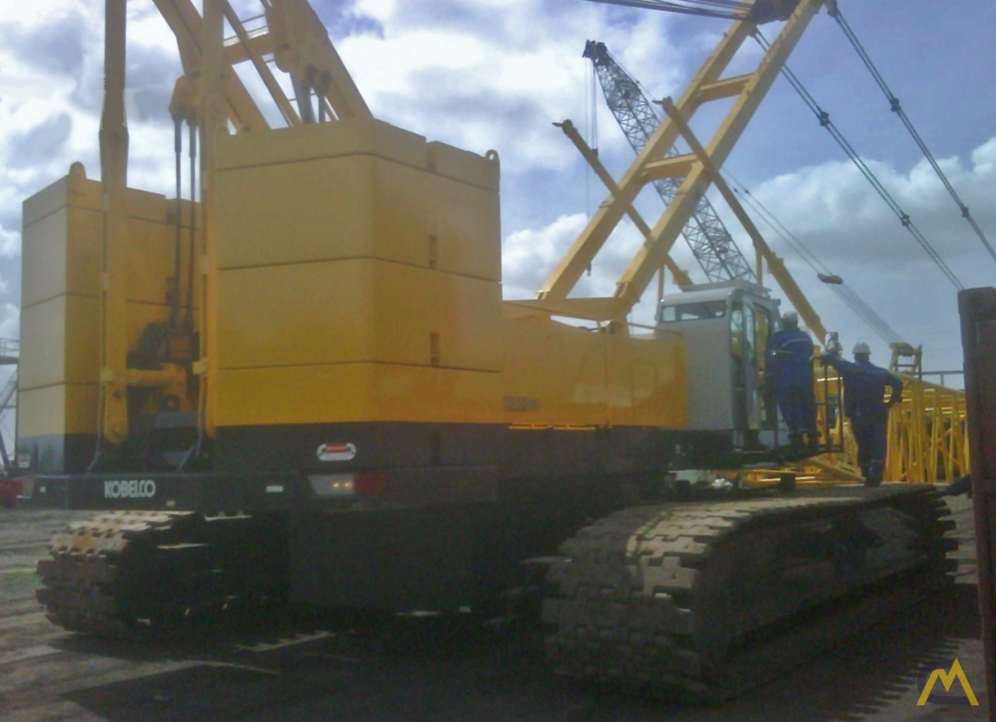250t Kobelco CKE2500 Lattice Boom Crawler Crane For Sale or Rent Hoists ...