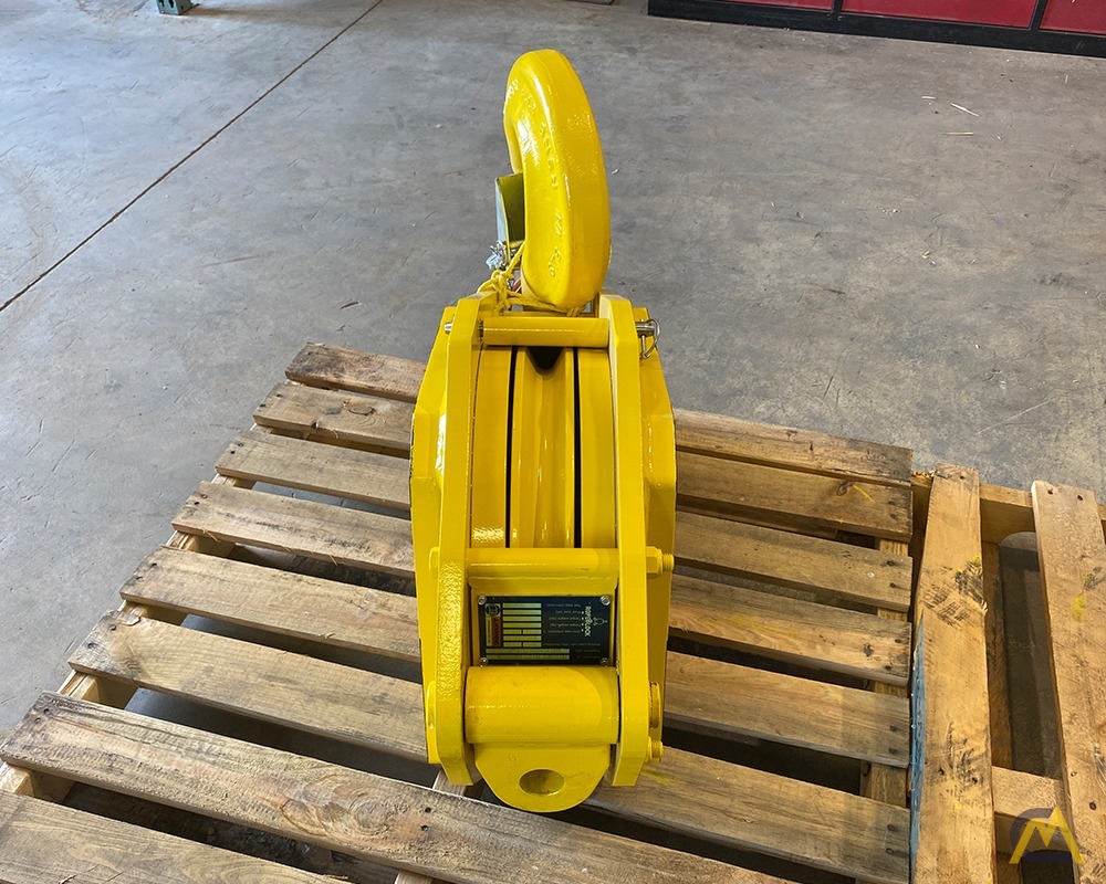 RopeBlock 28-Ton Single-Sheave Hook Block For Sale Blocks Parts ...