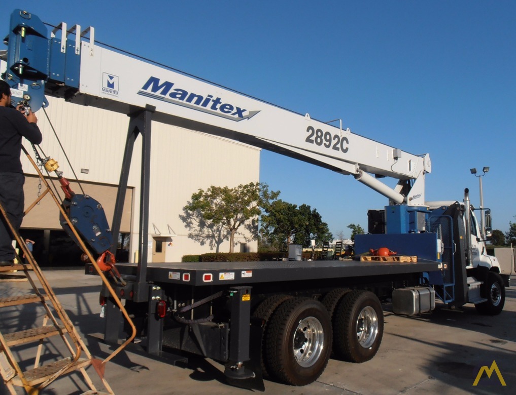 Manitex 2892C 28-Ton Boom Truck Crane For Sale Trucks Hoists & Material ...