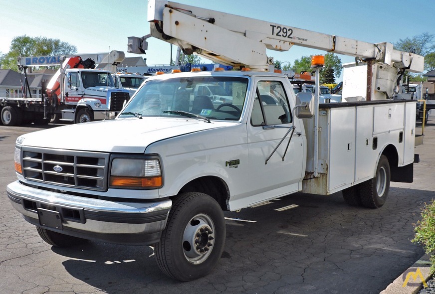 300 lb. Terex Telelect T292 Bucket Truck For Sale Aerial Platforms ...
