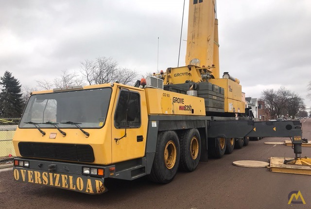 Grove GMK6350 350-Ton All Terrain Crane For Sale Hoists & Material ...