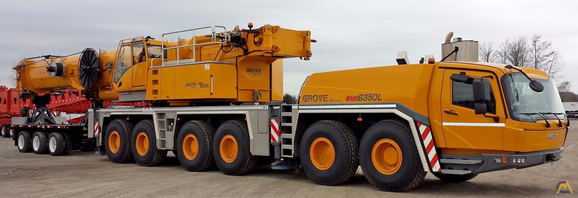 350t Grove GMK6350L All Terrain Crane For Sale Hoists & Material ...