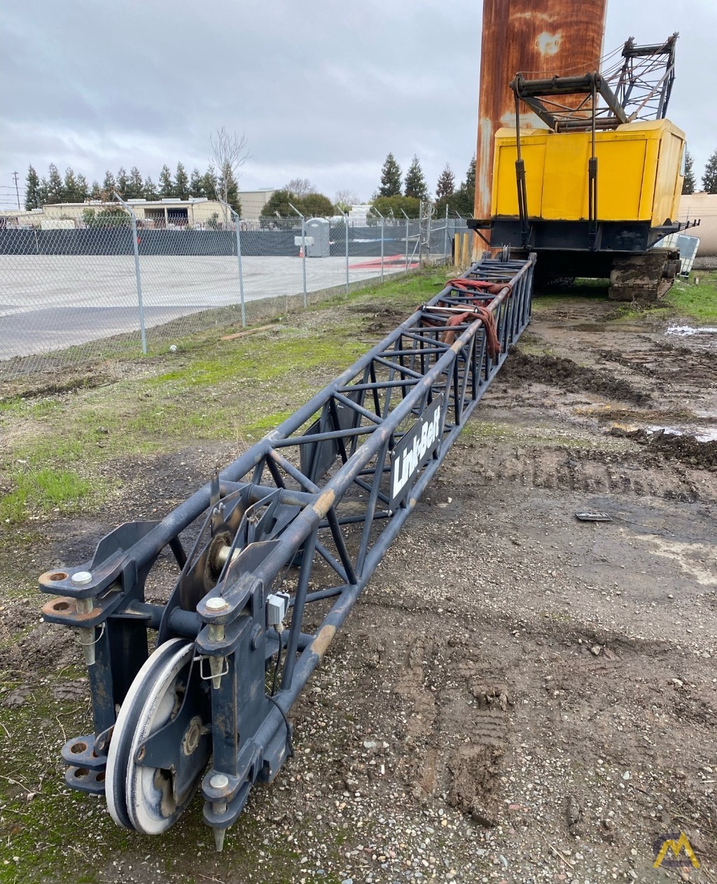 38' - 64' 2-Piece Bi-Fold Lattice Fly (Jib) for Link-Belt HTC-8675 SII ...