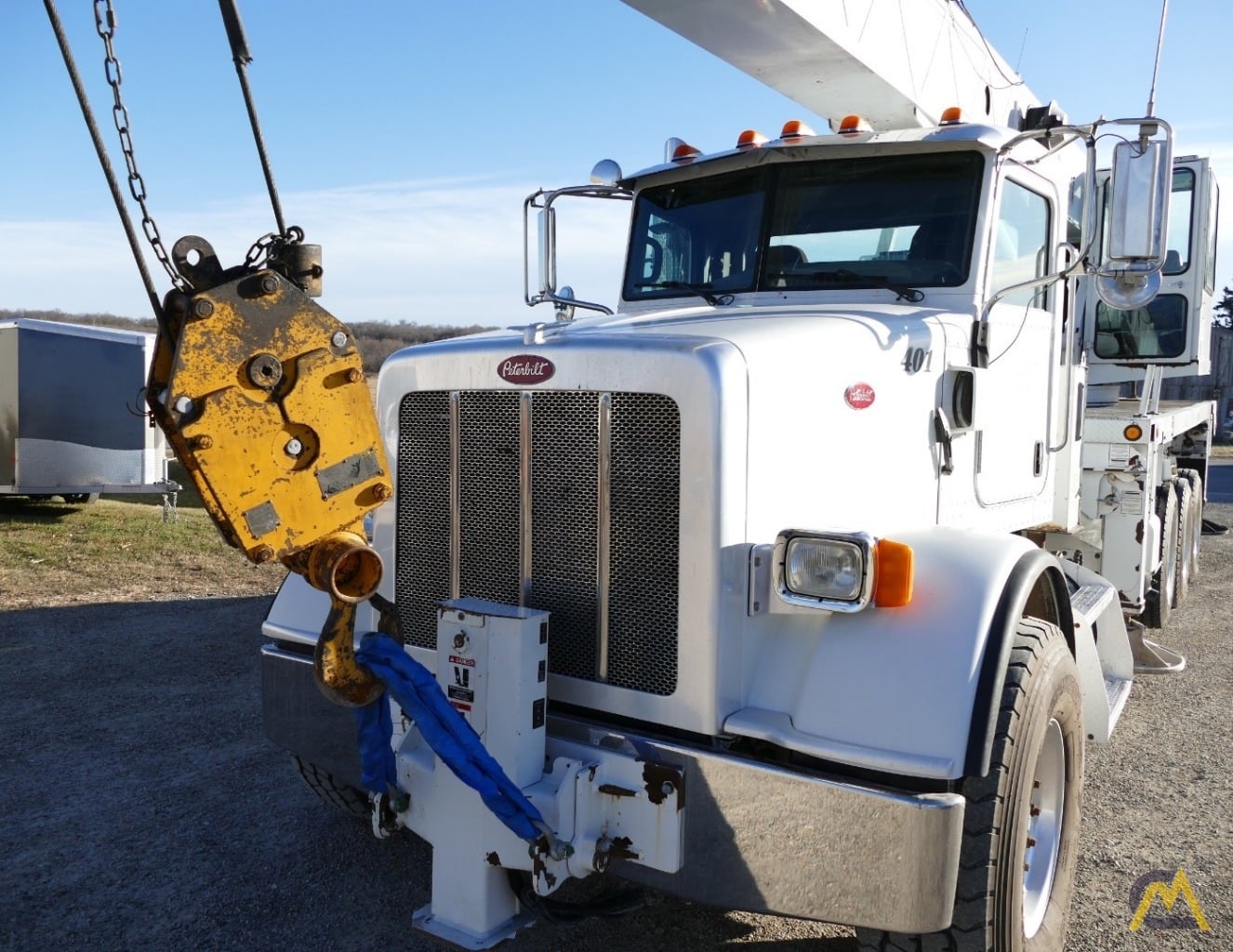 Altec AC38-127S 38-ton Boom Truck Crane on Peterbilt 365 For Sale ...