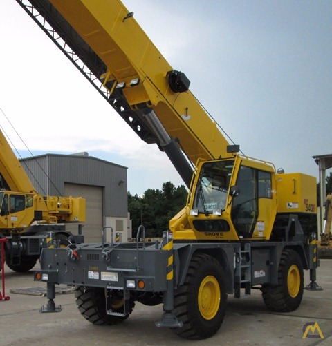 Grove RT540E 40-Ton Rough Terrain Crane For Sale Hoists & Material ...