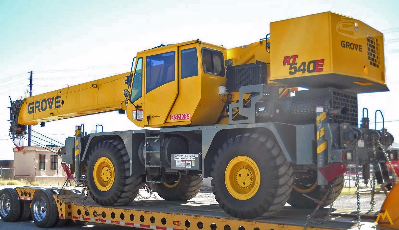 Grove RT540E 40-ton Rough Terrain Crane For Sale or Rent Hoists ...