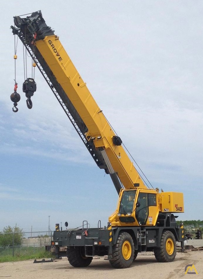 40t Grove RT540E Rough Terrain Crane For Sale or Rent Hoists & Material ...