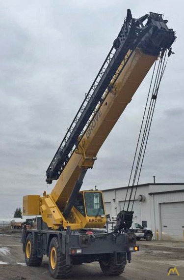 Grove RT540E 40-ton Rough Terrain Crane For Sale Hoists & Material ...
