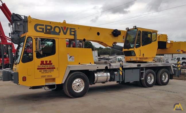 40t Grove TMS500E Telescopic Truck Crane For Sale Hoists & Material ...