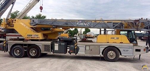 Grove TMS540 40-Ton Telescopic Truck Crane For Sale Hoists & Material ...