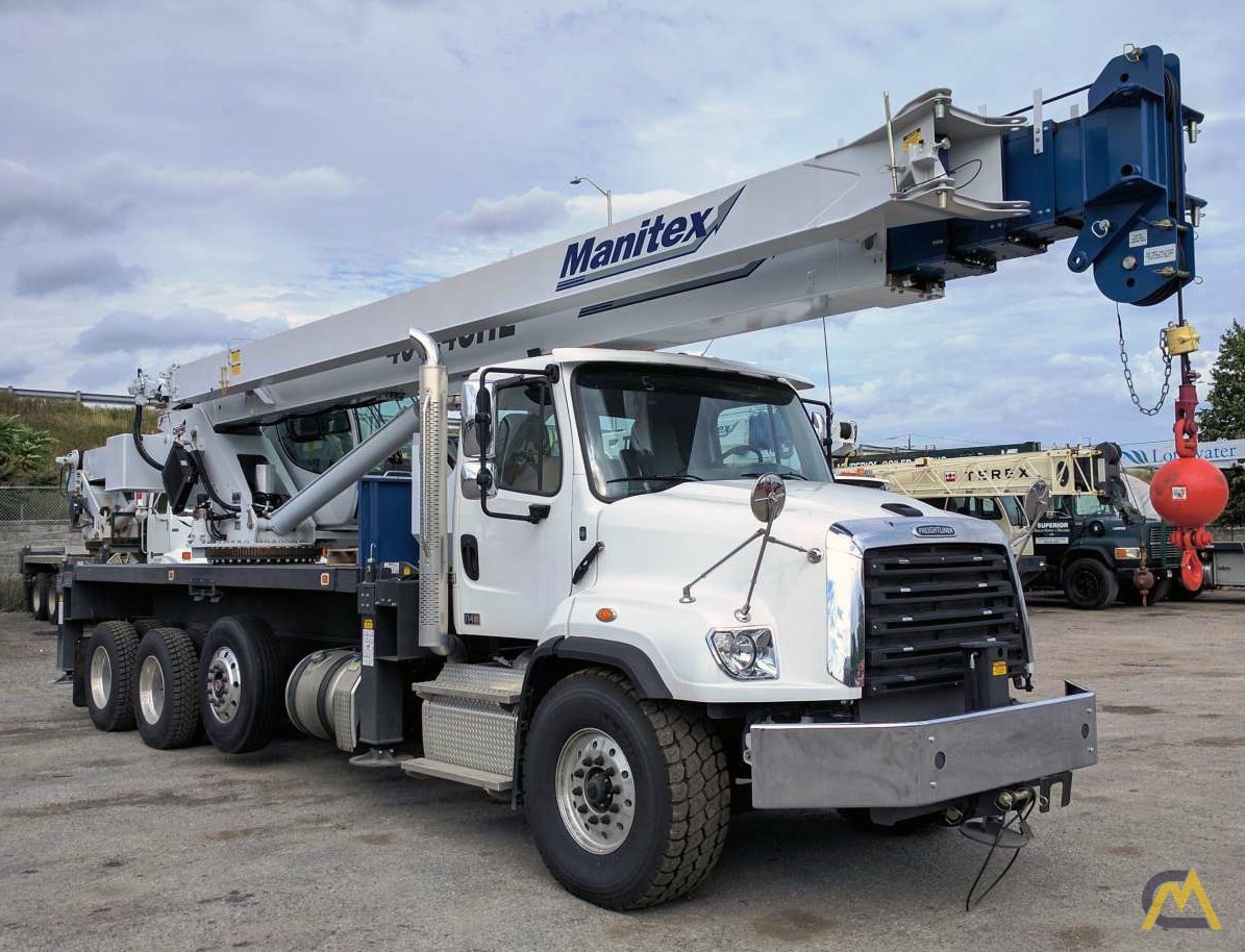 40t Manitex 40124SHL Boom Truck Crane For Sale or Rent Trucks Hoists ...
