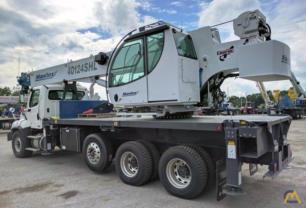 40t Manitex 40124SHL Boom Truck Crane For Sale or Rent Trucks Hoists ...