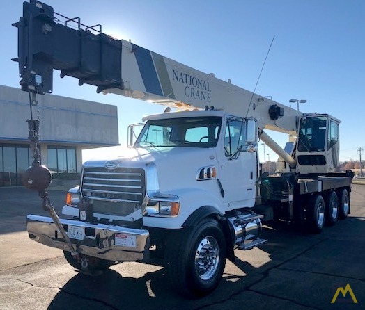 National 18103 40-ton Boom Truck on Sterling LT8500 For Sale Crane Trucks Hoists & Material ...