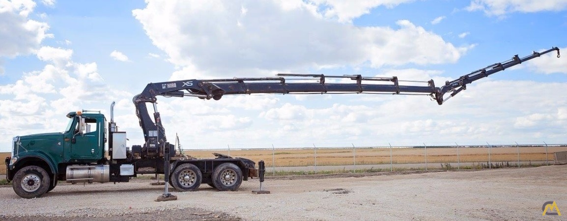422 E-5 JIB 100X-5 – 42 tm Knuckle with 76’ Fly Jib For Sale Hiab ...