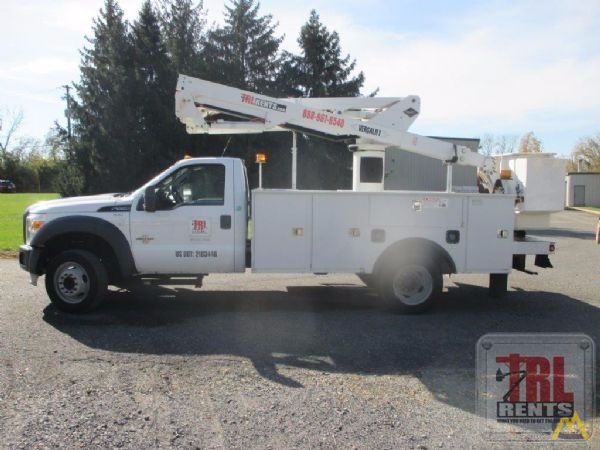 45' Versalift SST-40-EIH Articulating Bucket Truck on Ford F-550 For Sale Aerial Platforms ...